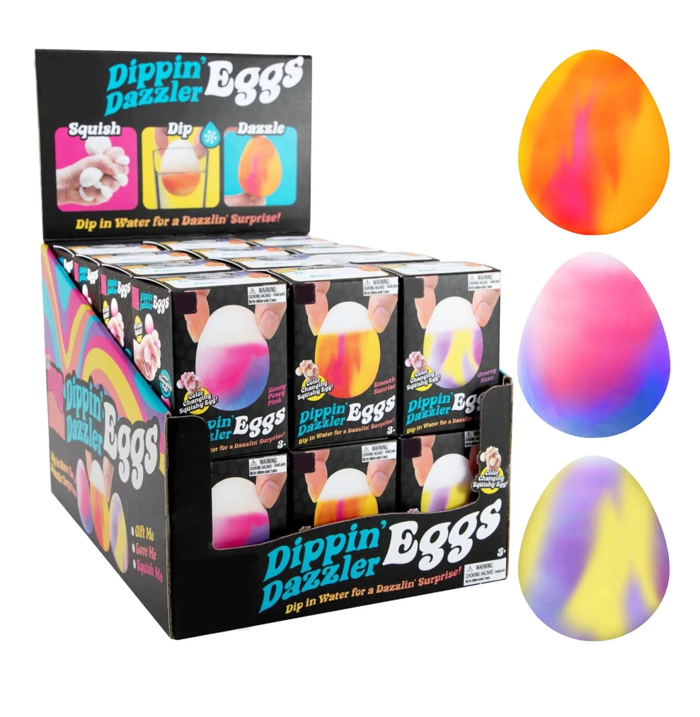 Needoh Dippin’ Dazzler Eggs Color Changing | 3-Pack – Needoh Shop Canada